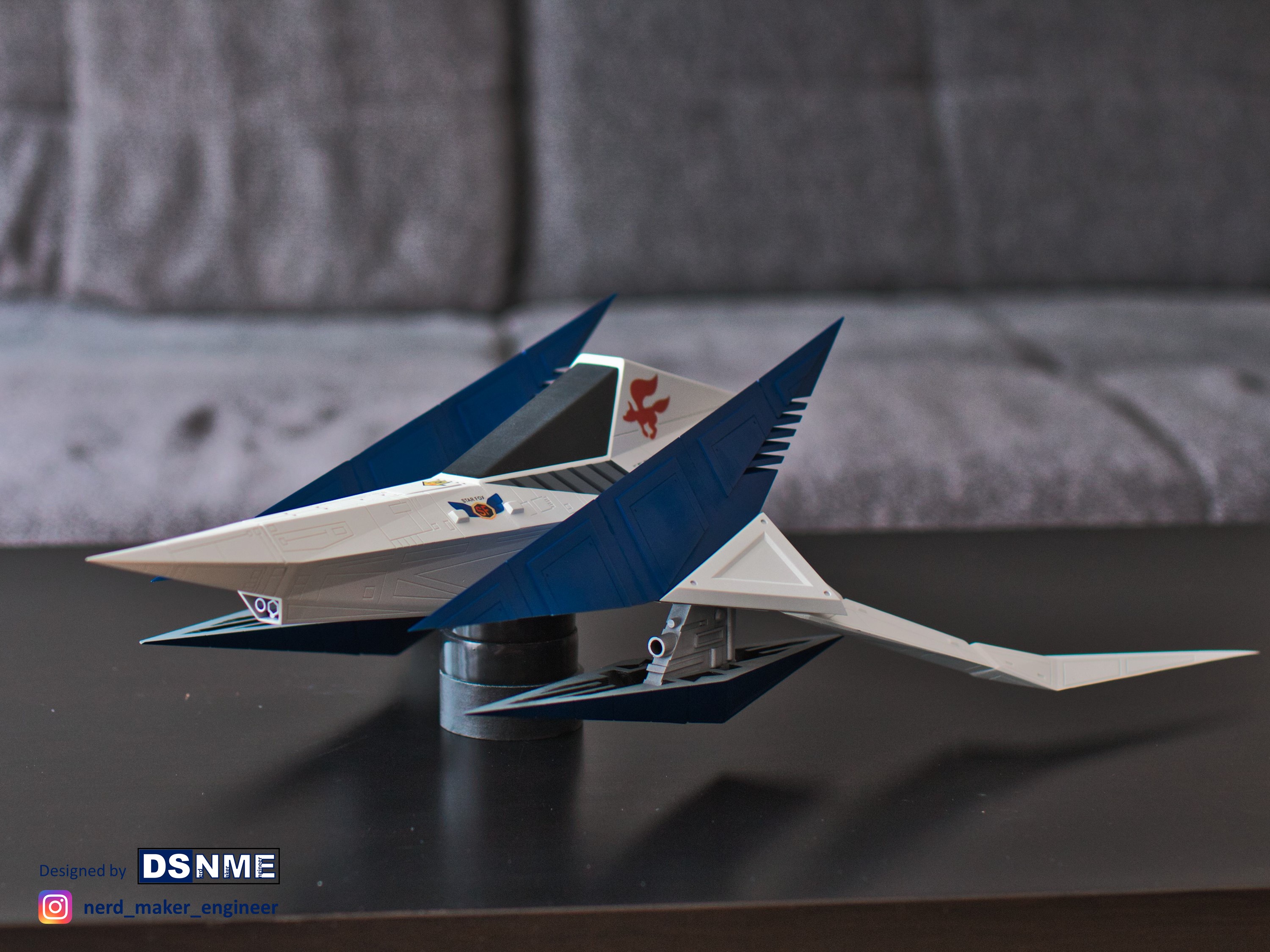 3D file STAR FOX 64 Arwing (Lylat Wars) ⭐・3D printable model to ...