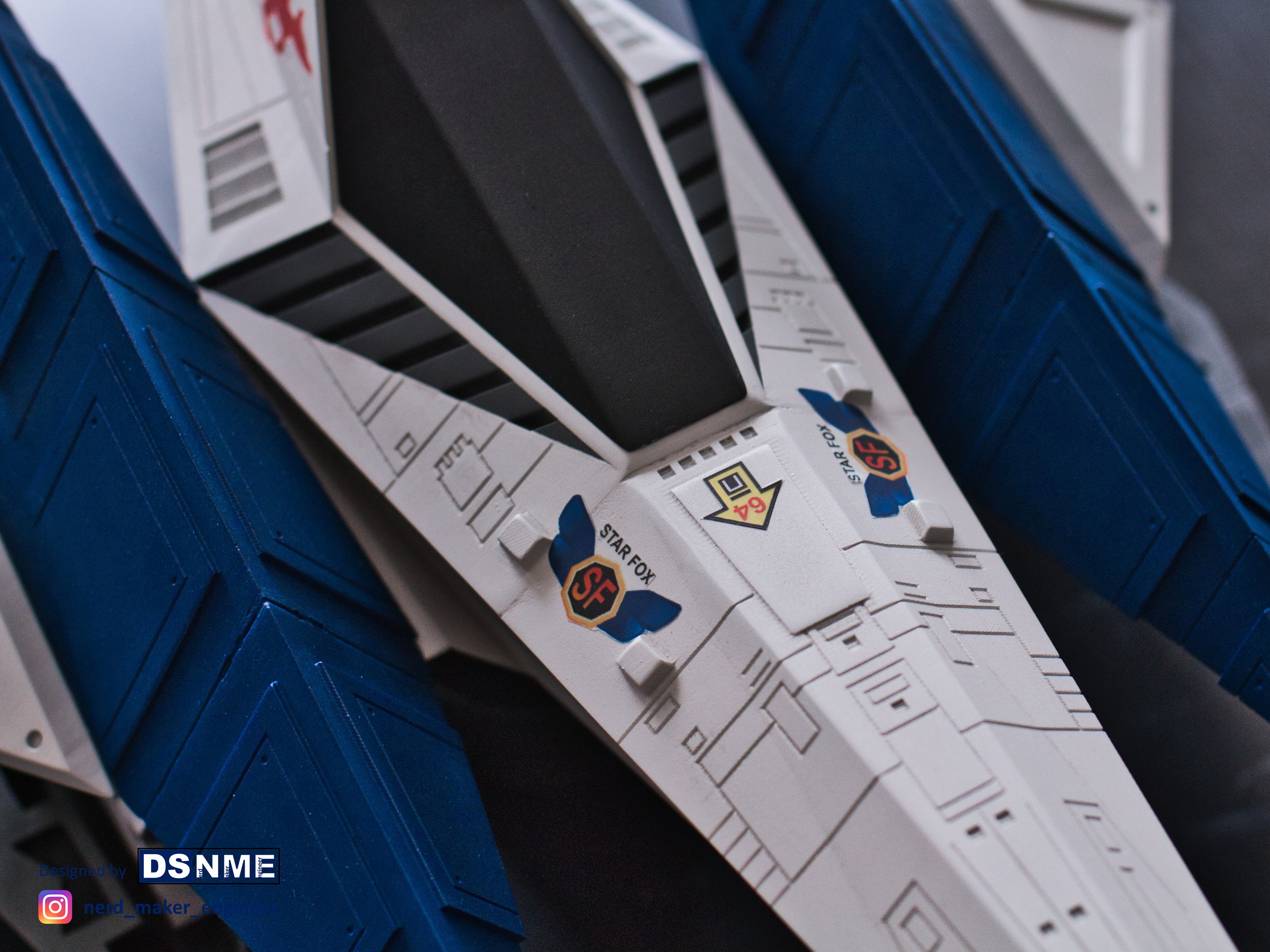 3D file STAR FOX 64 Arwing (Lylat Wars) ⭐ ・3D printable model to ...