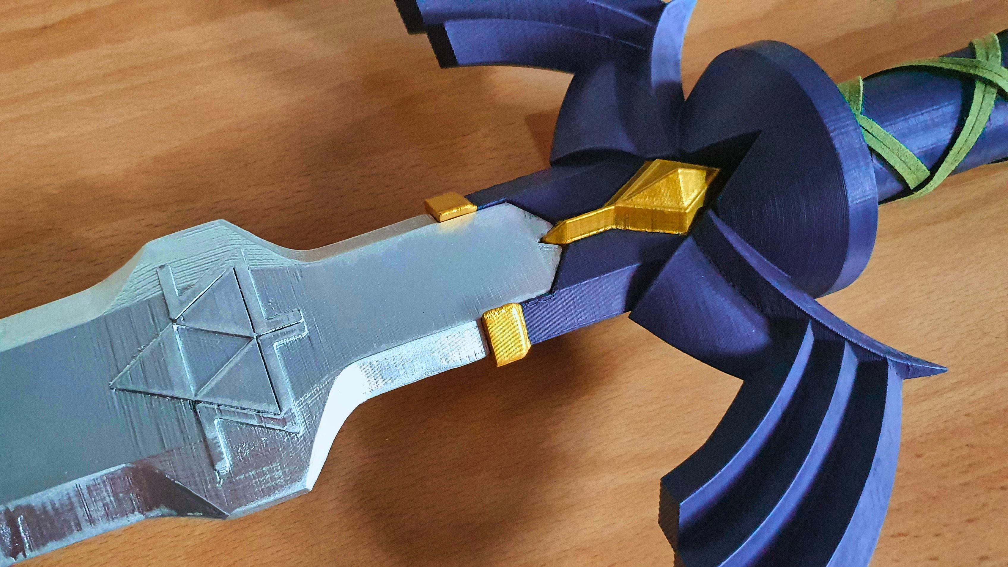 🗡️ Master Sword from Zelda Breath of the Wild (Life Size)・ 3D File for ...