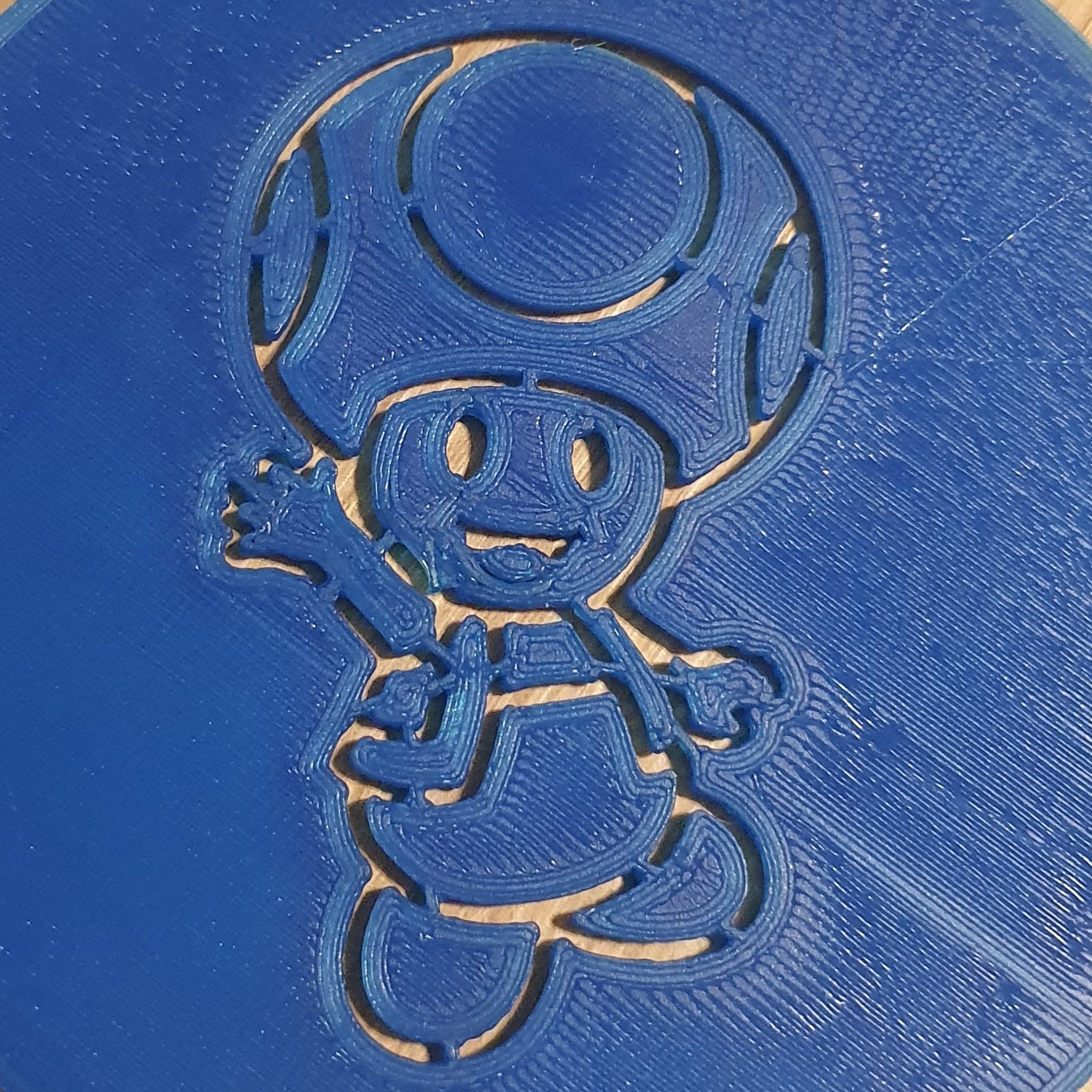 Free STL file Toad Coffee Stencil ☕ ・3D print design to download・Cults
