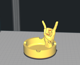 Archivo STL gratis Cenicero con cuernos 📱・Plan de impresión en 3D para ...