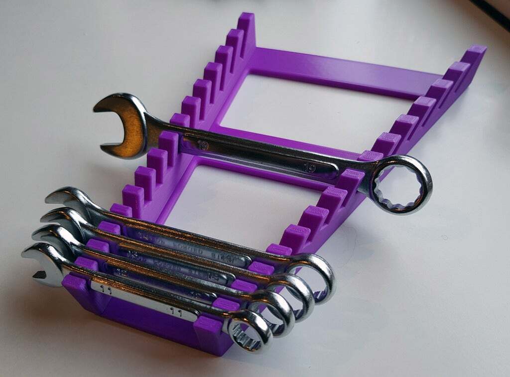 🔧 Spanner organiser・Free STL File for ・Cults