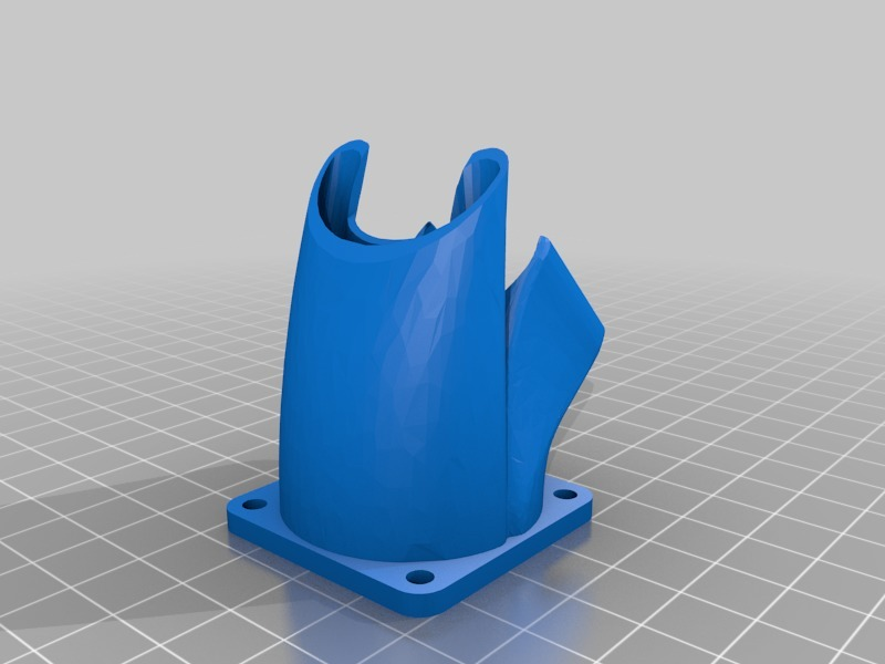 Descargar archivo 3D gratis E3D V6 40mm Fan Duct Mod for Clone V6 🧞‍♂️ ...