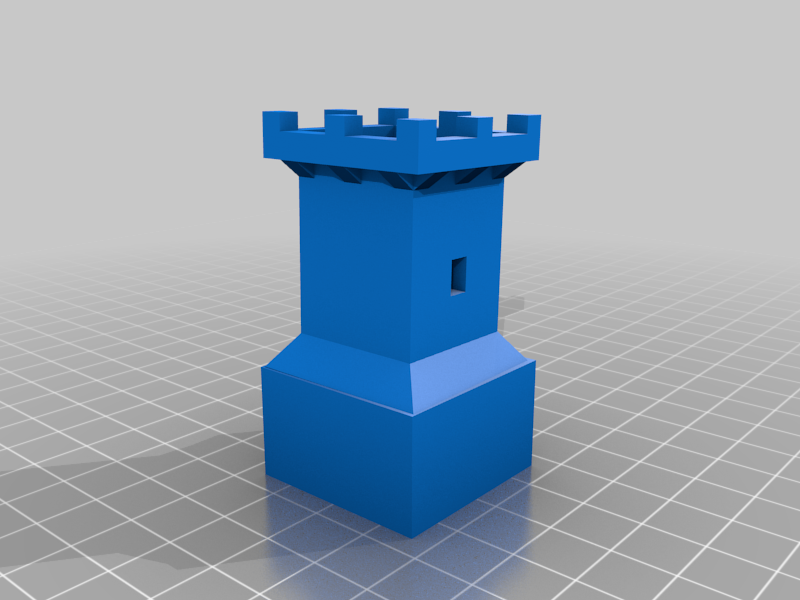🏰 Duplo Blocks 2x2 Castle・Free STL File for 3D printing・Cults