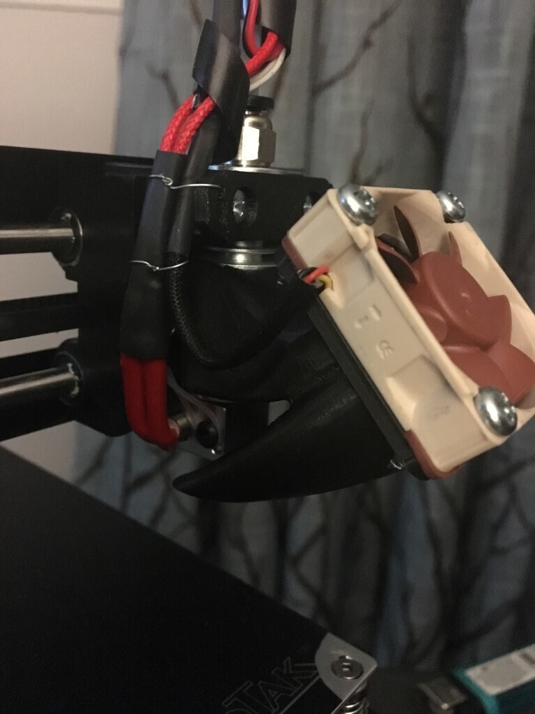 🧞‍♂️ E3D V6 40mm Fan Duct Mod for Clone V6・Free STL File for 3D ...