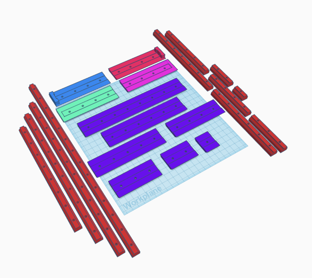 Free STL file Linear Rail Guides Mounts for 2040 - Centered-XYZ by ...