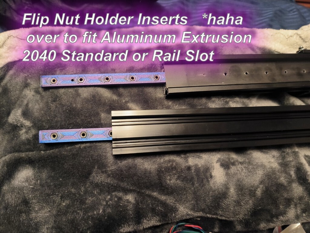 Free STL file Linear Rail Guides Mounts for 2040 - Centered-XYZ by ...