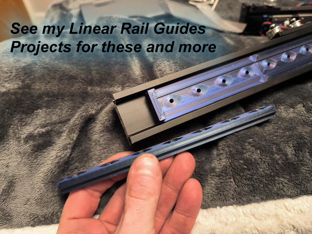 Archivo 3D gratis Linear Rail Guides Mounts for 2040 - Centered-XYZ by ...