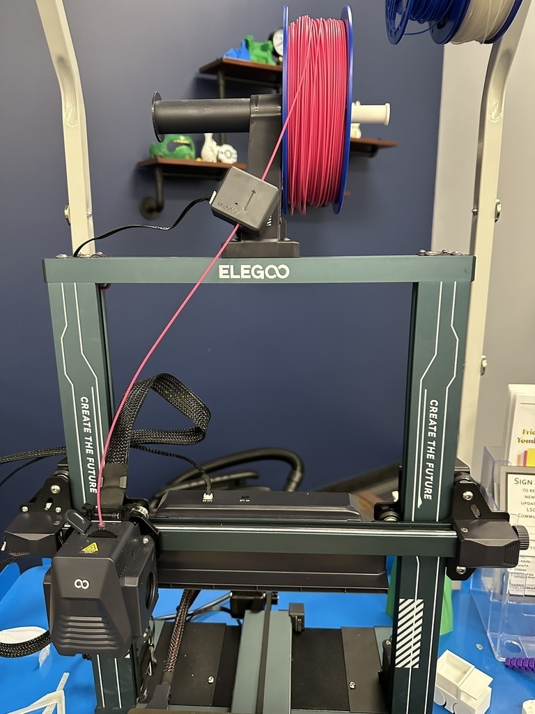 🪢 Dremel Size Filament Spool Adapter for Elegoo 4 Series 3D Printers ...