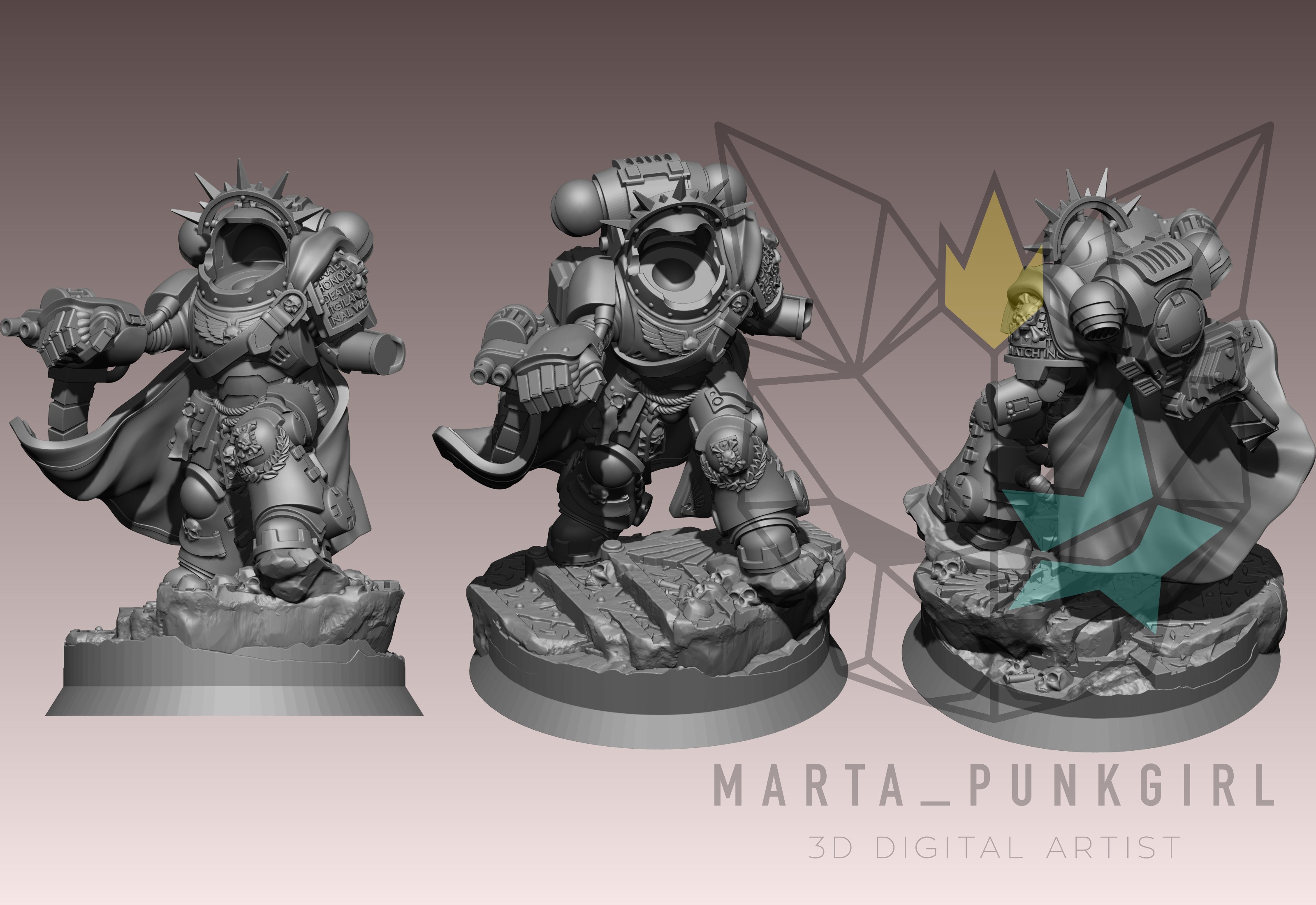 免费 3D 文件 unban ruins bases for grimdark scifi 🎲 ・可下载设计和 3D 打印・Cults