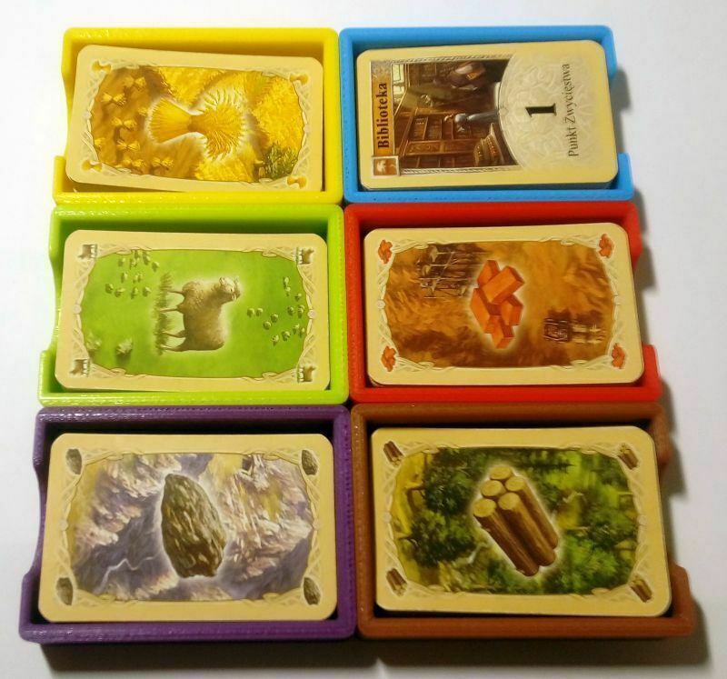 Fichier STL gratuit Colons de Catane plateaux magnétiques - petites ...