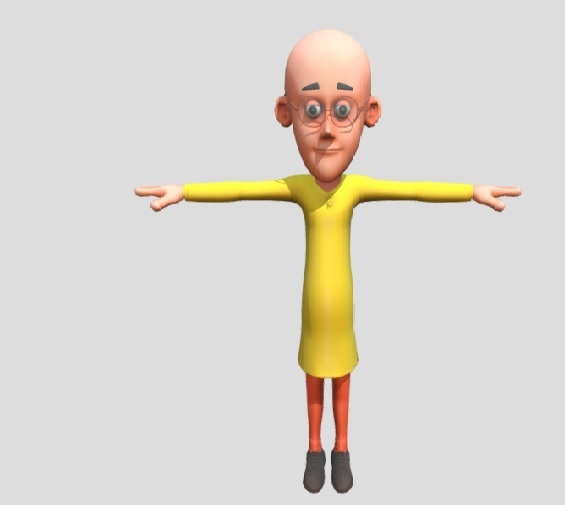 👾 patlu model・Free 3D File for ・Cults