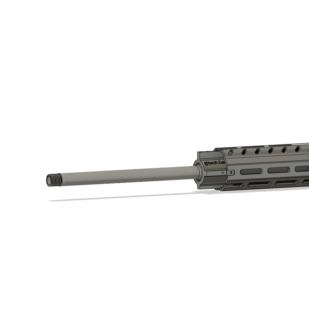 Free STL file MPX TTI inspired handguard 🔫 (STEP)・Template to download ...