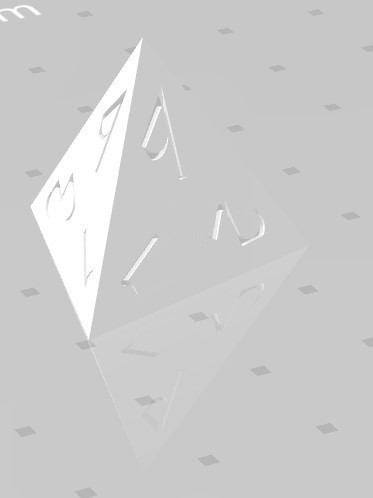 STL file D4 Sharp Edge - Fantasy Elf Font 🧝 ・Model to download and 3D ...