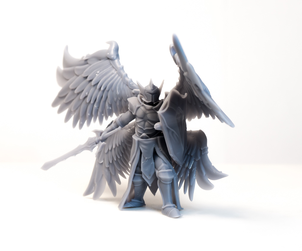 3D file Angelic Guard - DnD Character - 2 Poses 💂 ・3D printer model to ...