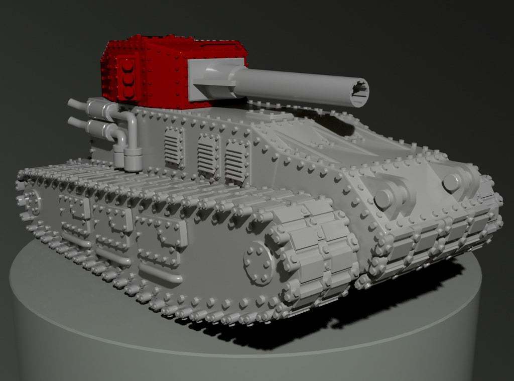 Free OBJ file Tank constructor 01 🪖 ・Design to download and 3D print・Cults
