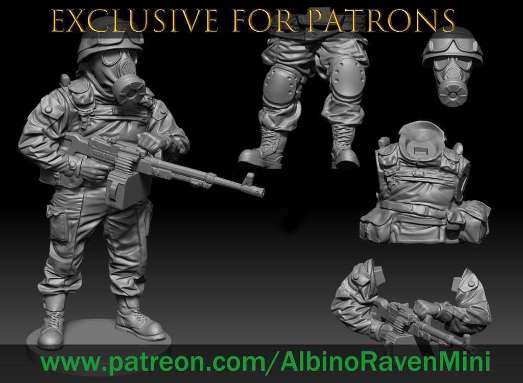 Free OBJ file Soldier 🫡 ・3D print design to download・Cults