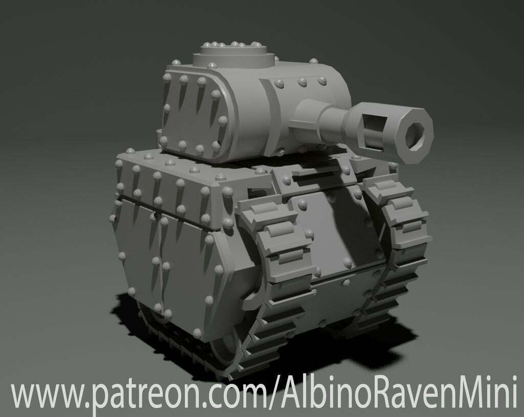 Free STL file Grot tank 01 🪖 ・3D printer model to download・Cults