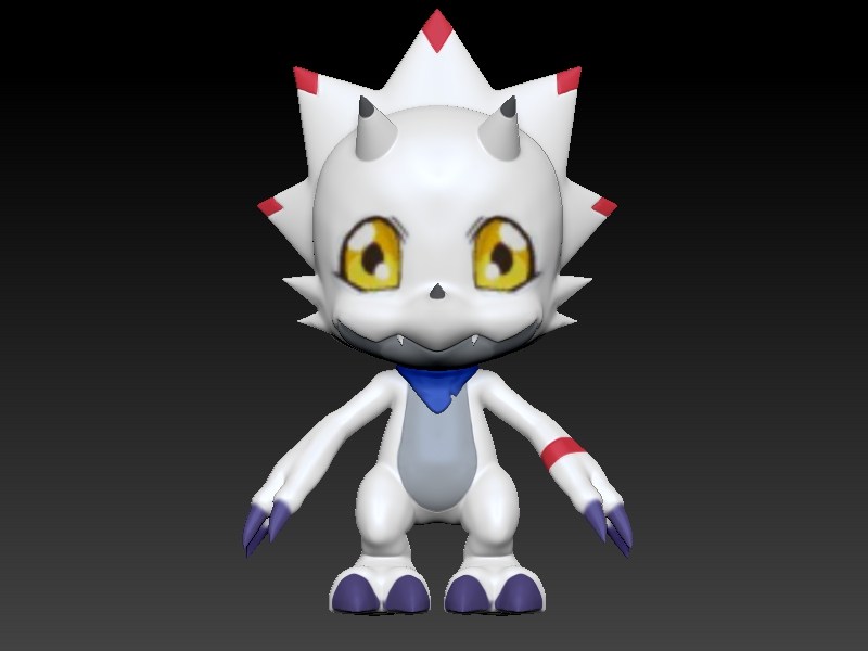 STL file Digimon - Gammamon 🐉 ・3D printing model to download・Cults