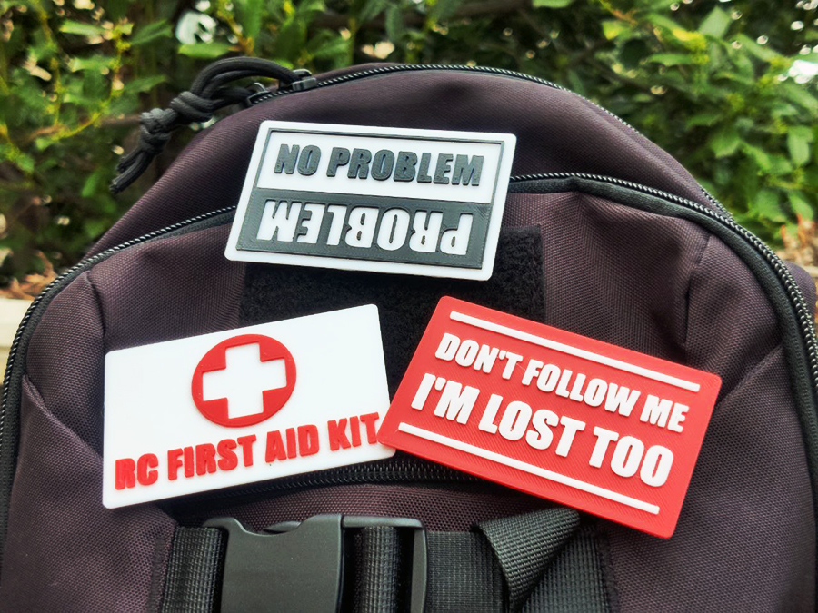 Free STL file Badges for backpacks / jackets 🎒・3D print design to ...