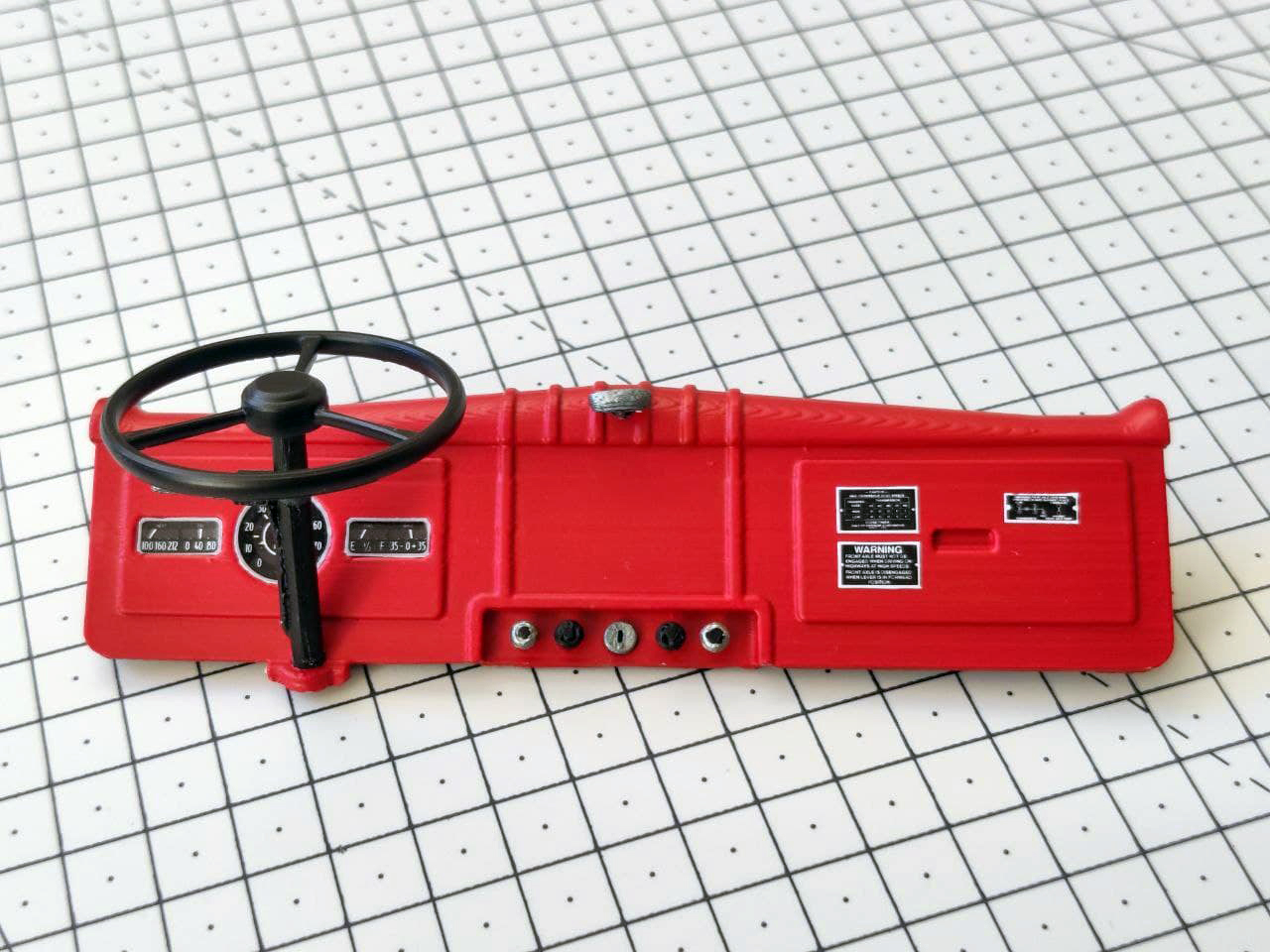 💺 1/10 Interior for Dodge Power Wagon of Pro-Line (lexan body)・ STL ...