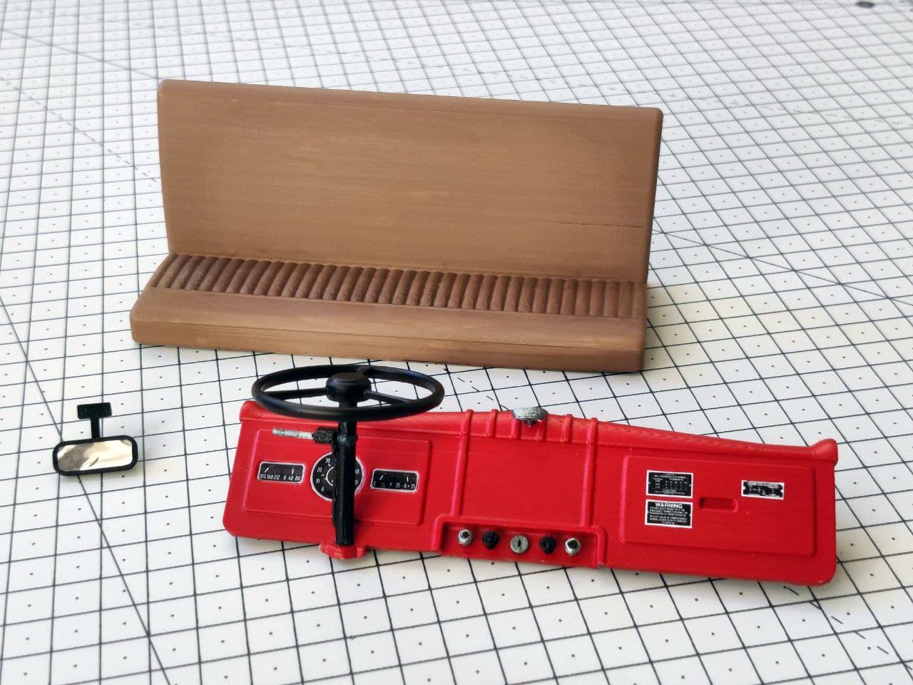 💺 1/10 Interior for Dodge Power Wagon of Pro-Line (lexan body)・ STL ...