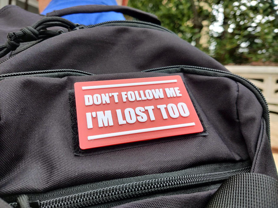 Free STL file Badges for backpacks / jackets 🎒・3D print design to ...