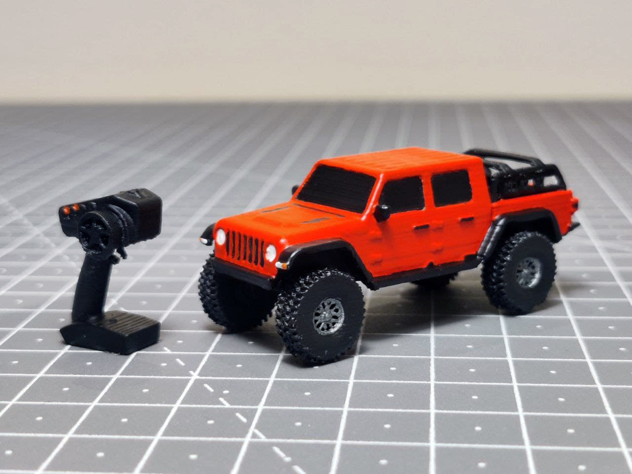 🚗 Mini Crawler Similar to Axial SCX10-III Gladiator w/Portals (1/100 ...