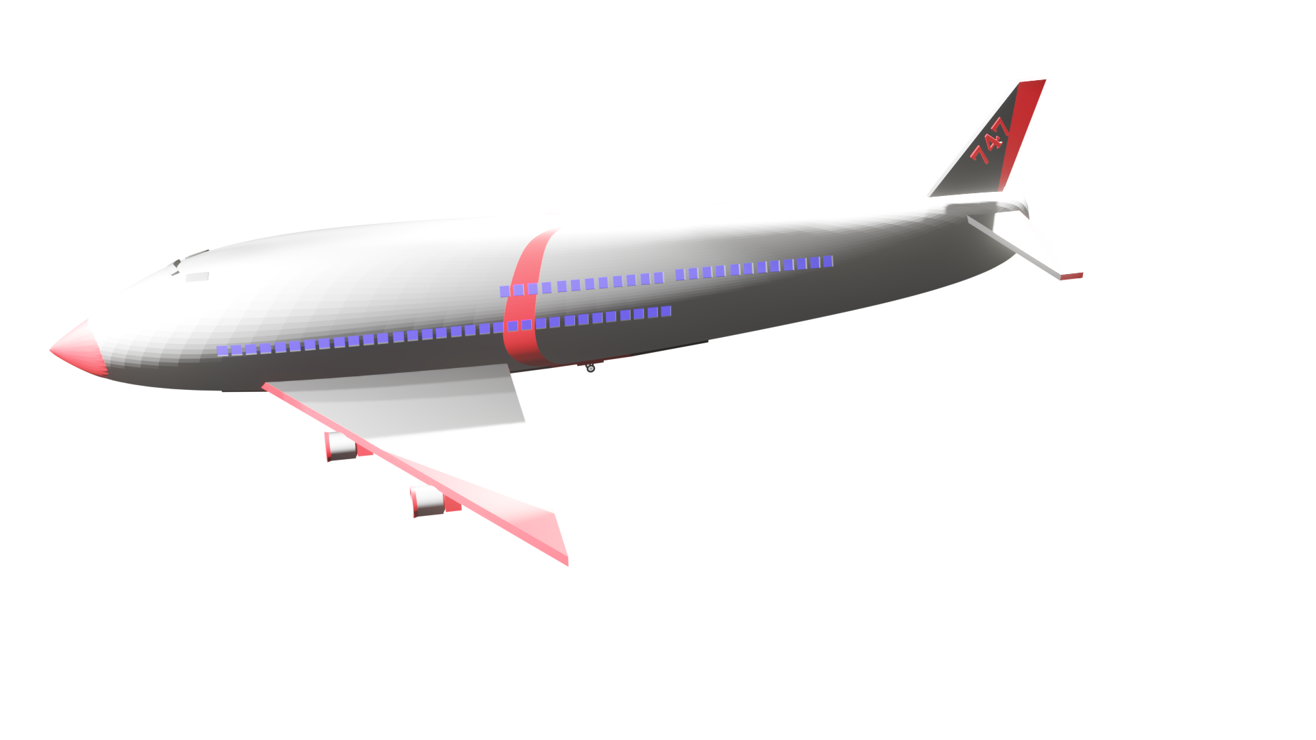 STL file · avion boeing 747 / boeing 747 airplane · 🛩️ ・3D print design ...