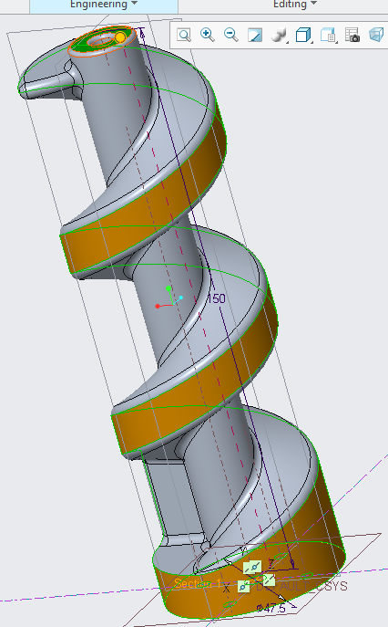 🏠 50mm (OD) Auger・Free STL File for ・Cults