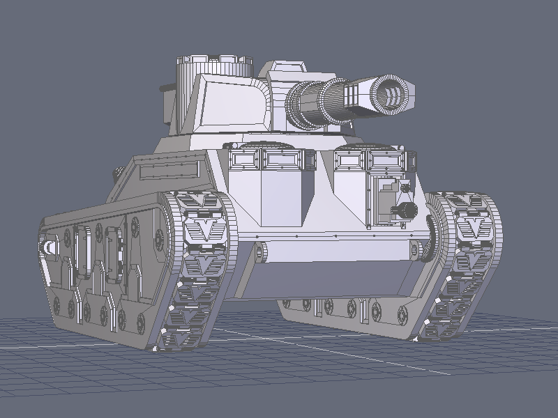 STL file Aurochs Battle Tank 🪖 ・3D printer model to download・Cults