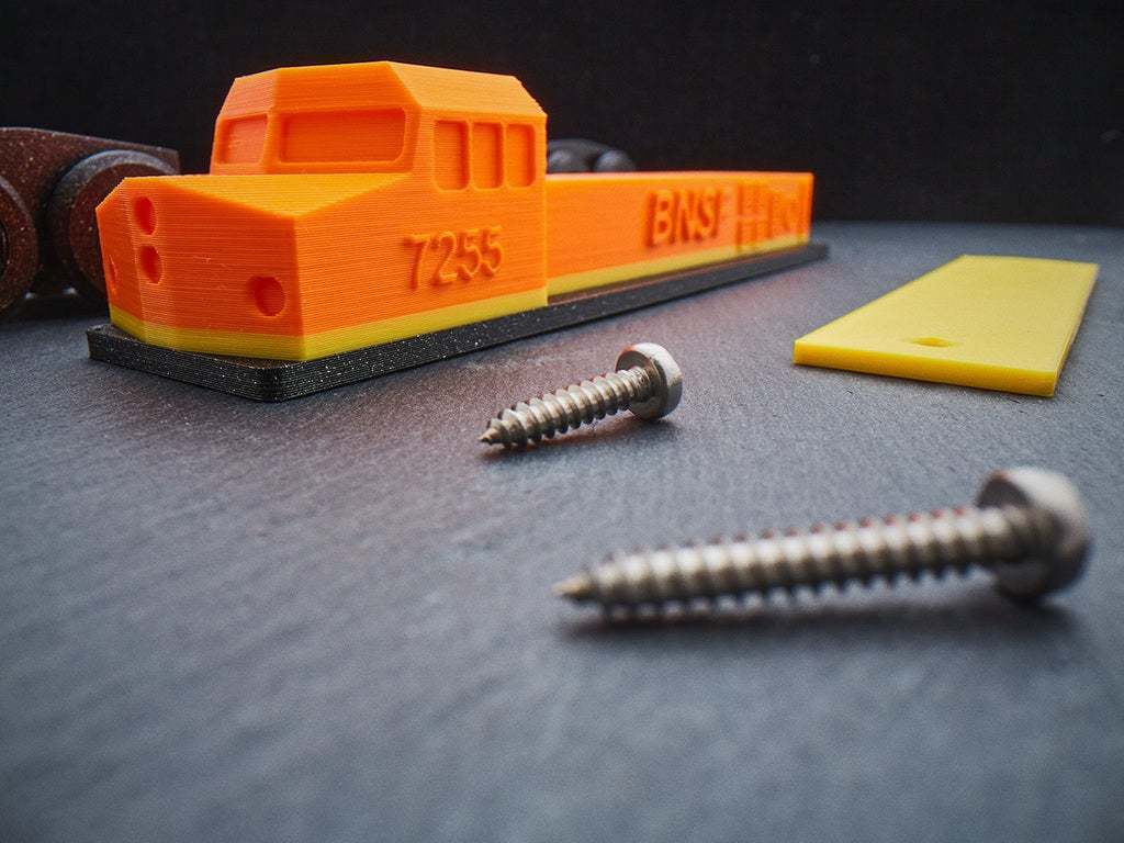 🚆 Toy Train BNSF locomotive BRIO / IKEA compatible・Free STL File for 3D ...