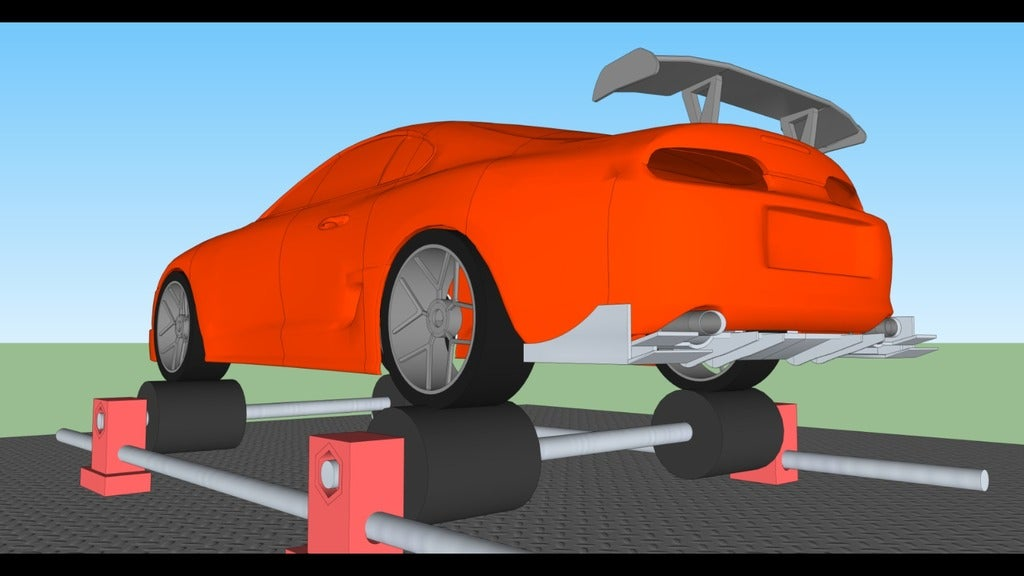 🛞 Dyno for RC Cars・Free STL File for ・Cults