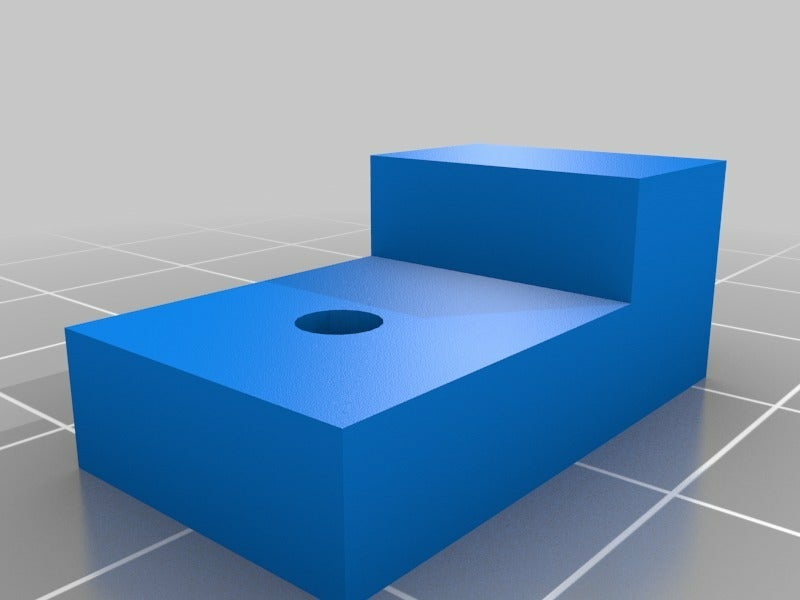 Free STL file Parametric depth Cabinet Glass Retaining Clip 🛠️・Template ...