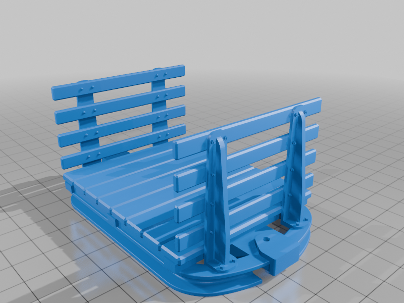 🪵 16mm scale wood bodied wagons on skip chassis for L gauge track using ...