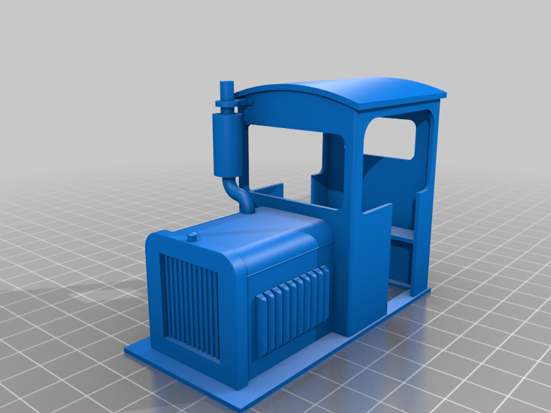 Free 3D file Gn15 diesel loco body 🎲 ・3D printer design to download・Cults