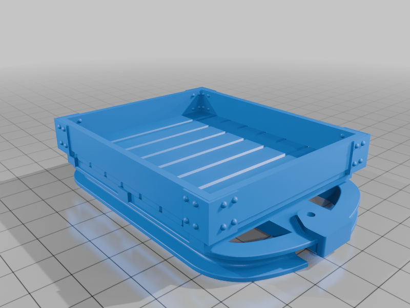 🪵 16mm scale wood bodied wagons on skip chassis for L gauge track using ...