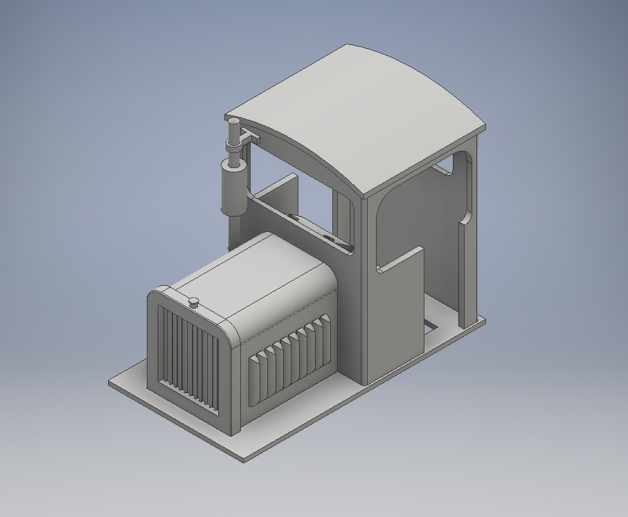🎲 16mm scale Freelance diesel body・Free 3D File for ・Cults