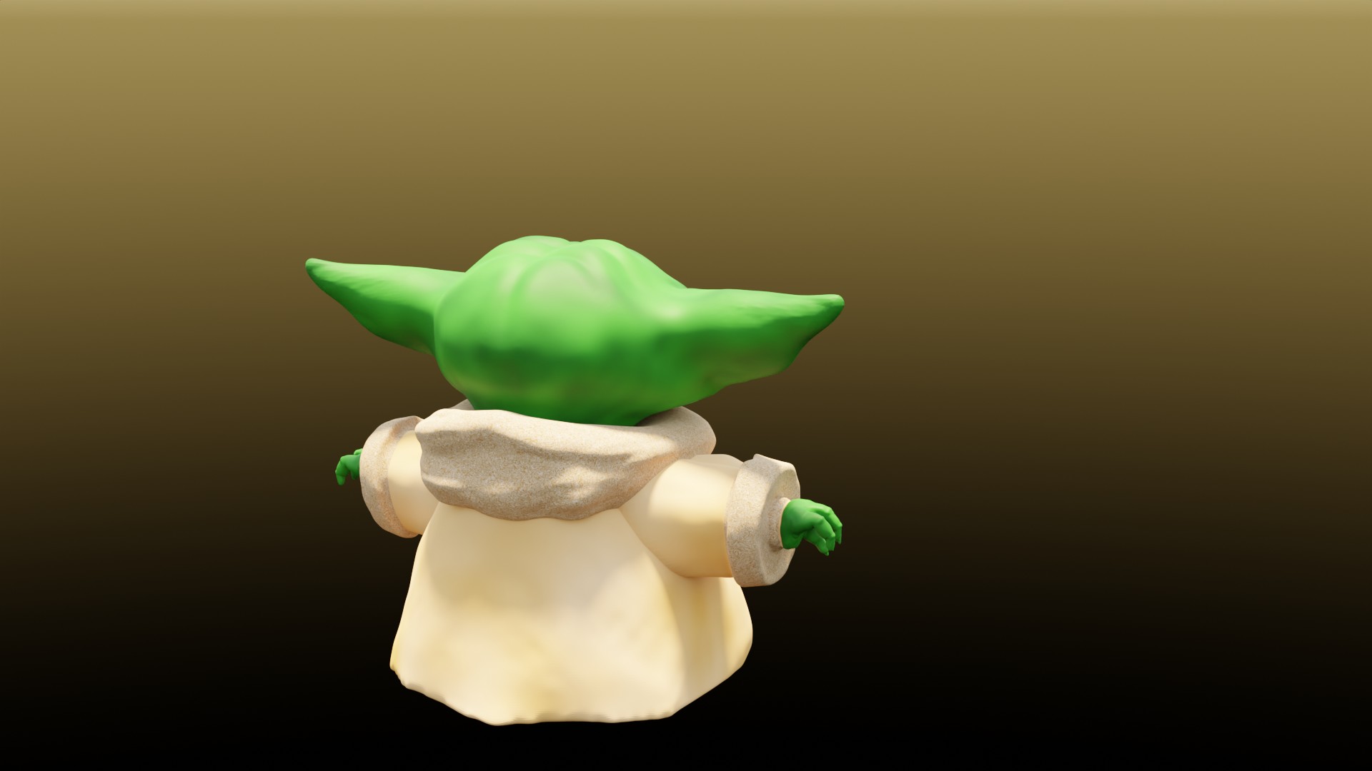 STL file Baby Yoda 👶 ・3D printer model to download・Cults