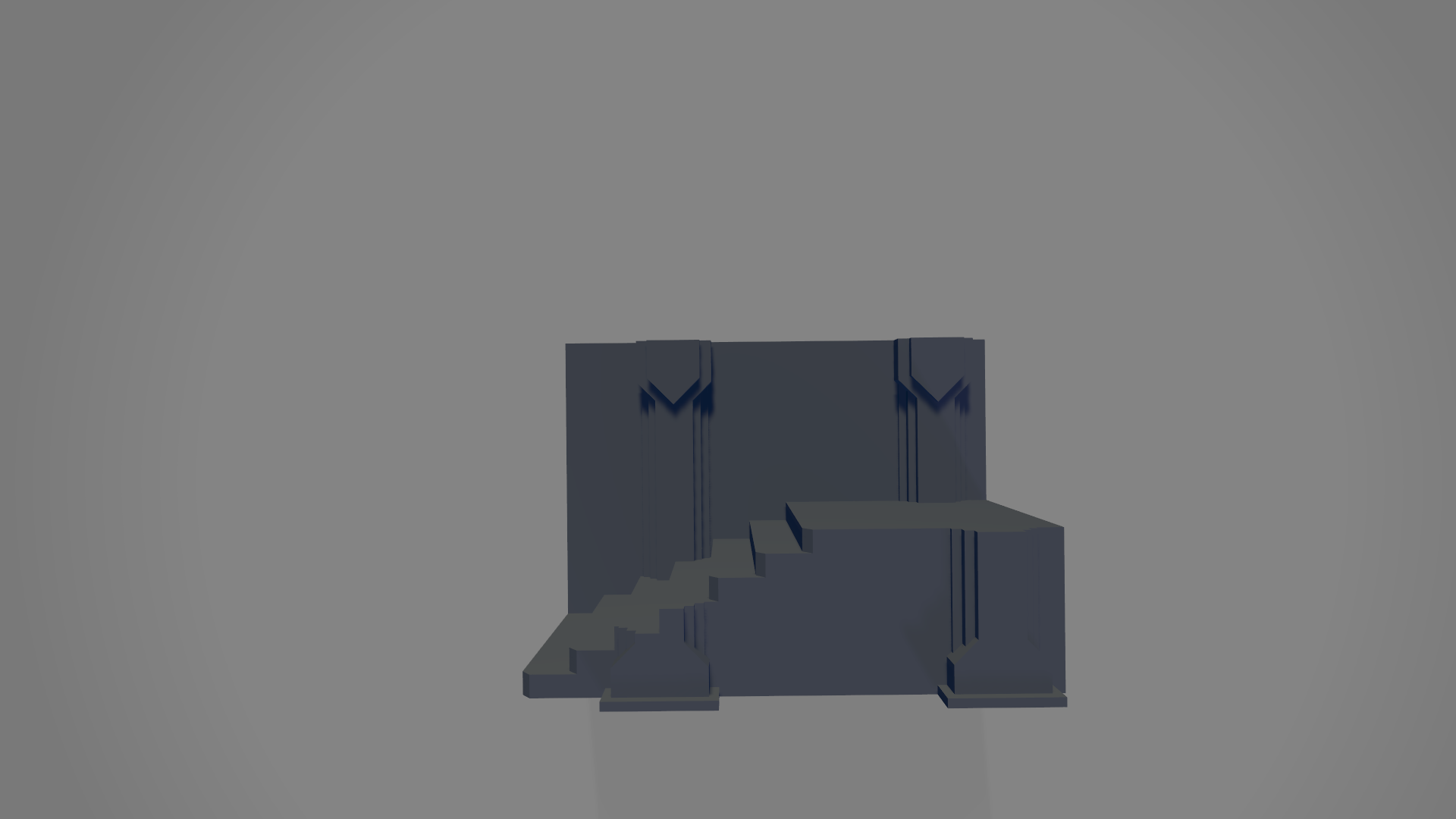 STL file Moria terrain - platforms/walls/steps ⚔ ・Template to download ...