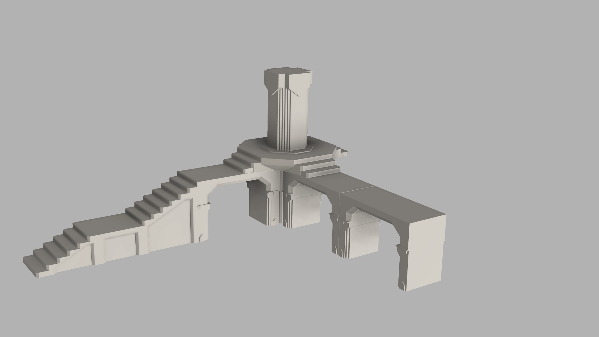 STL file Moria Terrain - Modular Archway platforms ♟ ・Design to ...