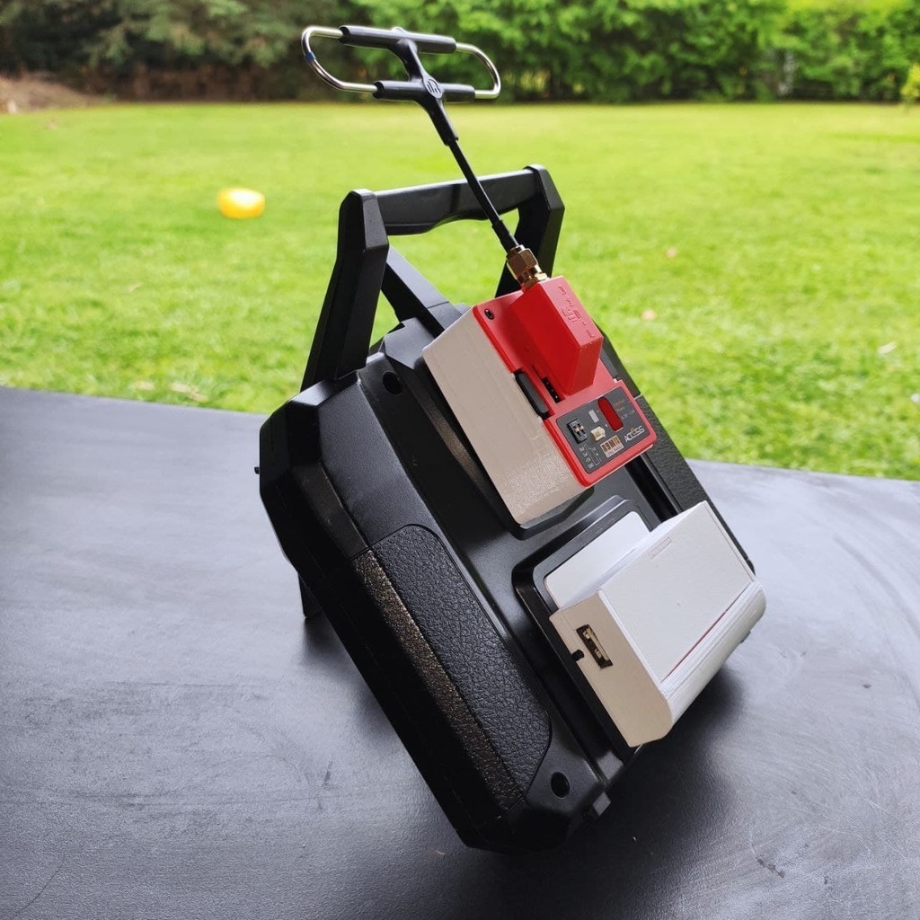 Free STL file Flysky I6X JR module bay 🚁 ・3D printer model to download ...