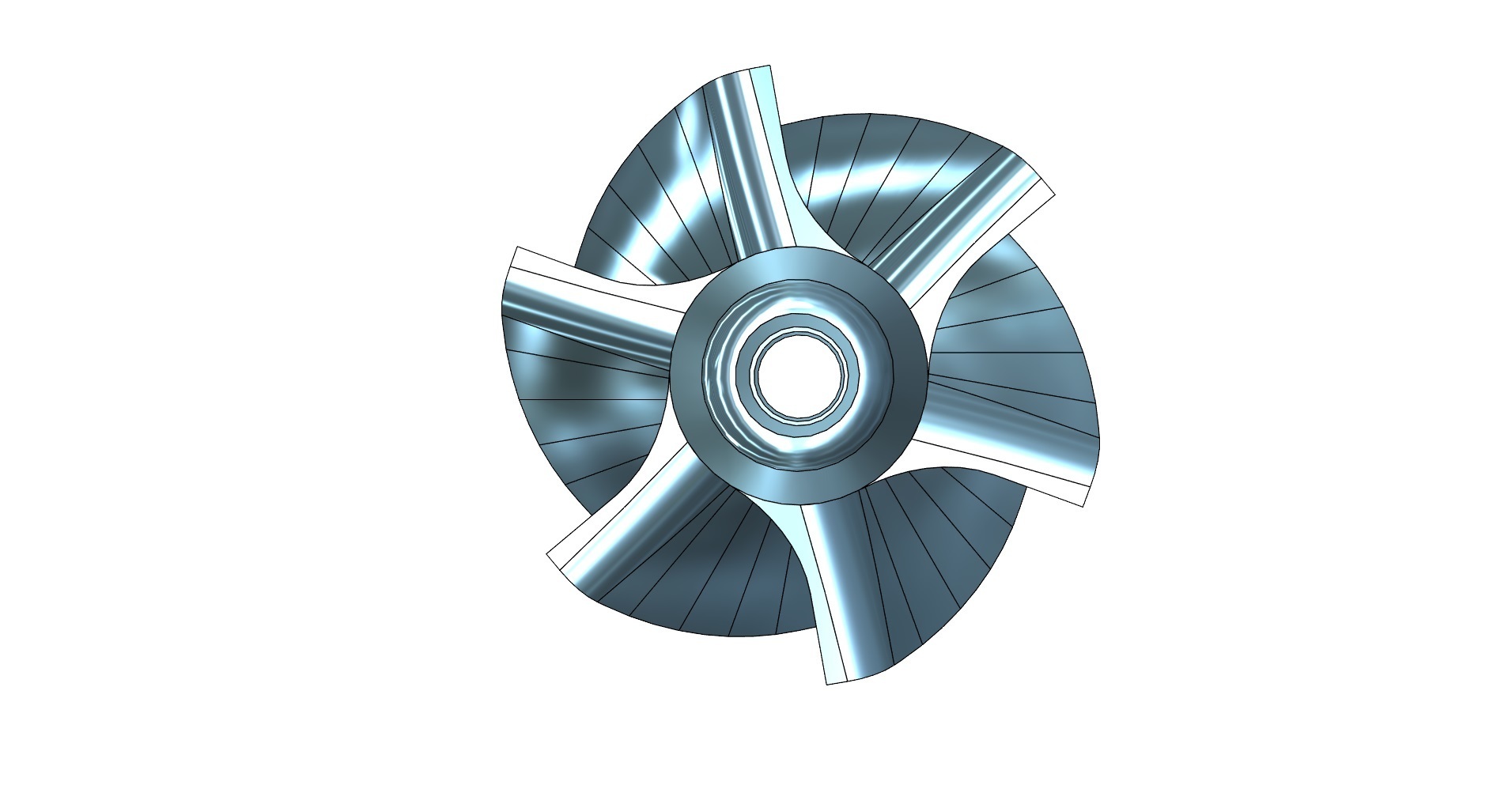 🚁 Impeller For Propulsion Unit 50mm・ STL File for ・Cults