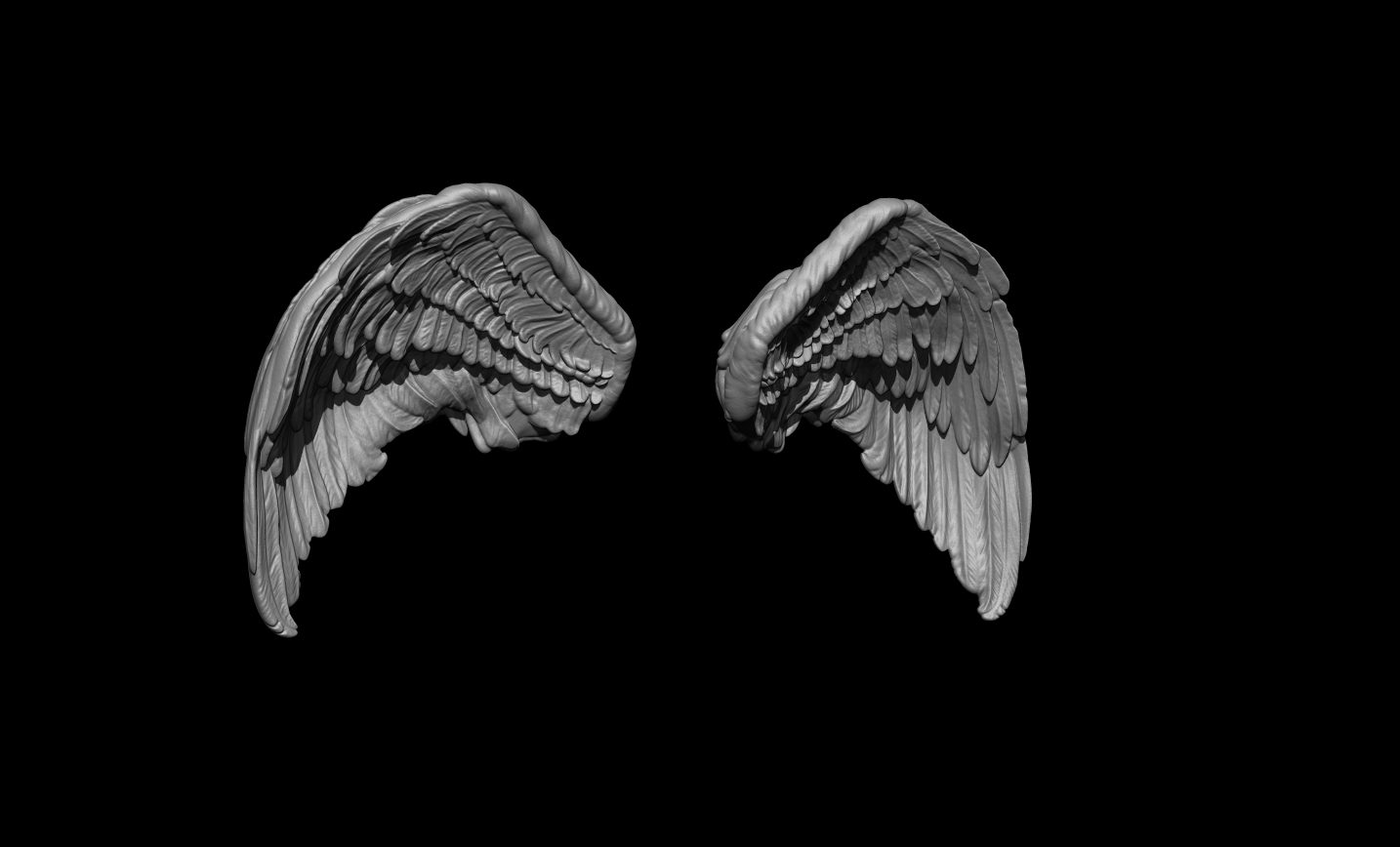 STL file Wings 🪶 (OBJ)・3D print model to download・Cults