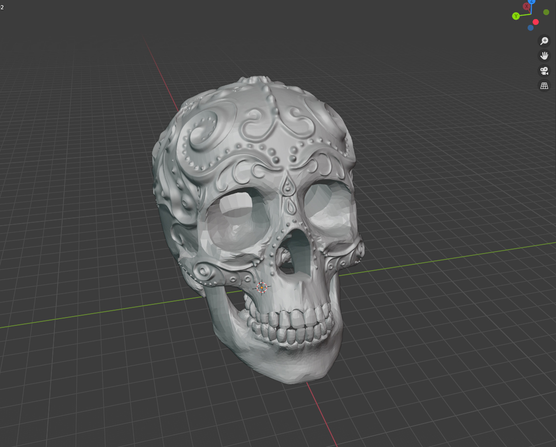 🍬 Candy Skull Lamp for Tealight・ 3D File for ・Cults