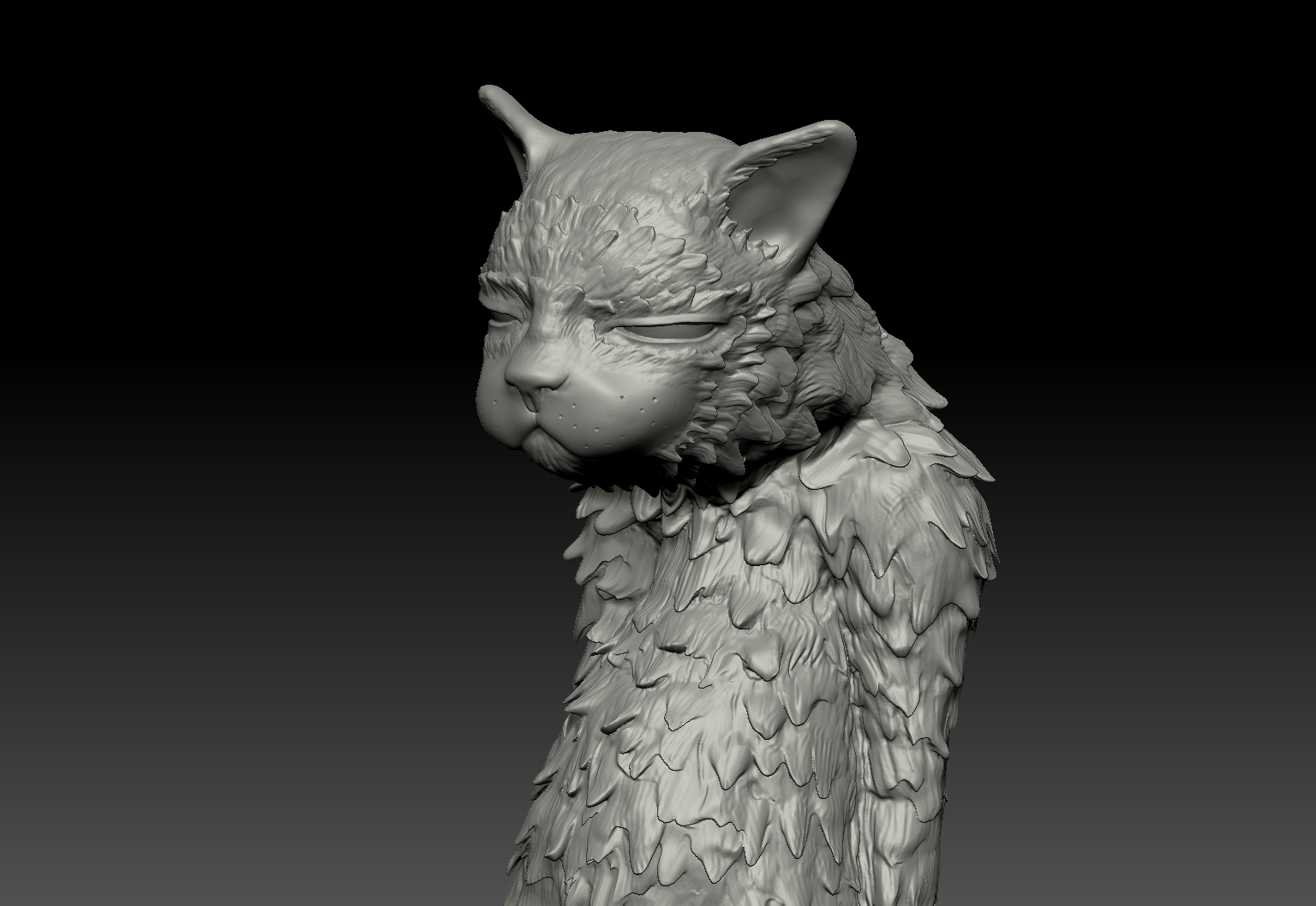 Archivo 3D Figura de decoración Grumpy Cat Funny Sloppy Creature 🐱 ...