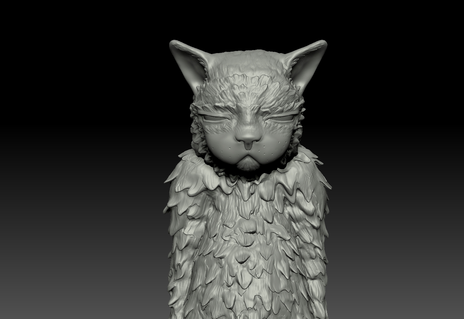 Archivo 3D Figura de decoración Grumpy Cat Funny Sloppy Creature 🐱 ...