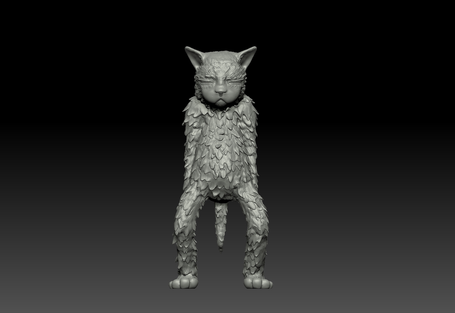 Archivo 3D Figura de decoración Grumpy Cat Funny Sloppy Creature 🐱 ...