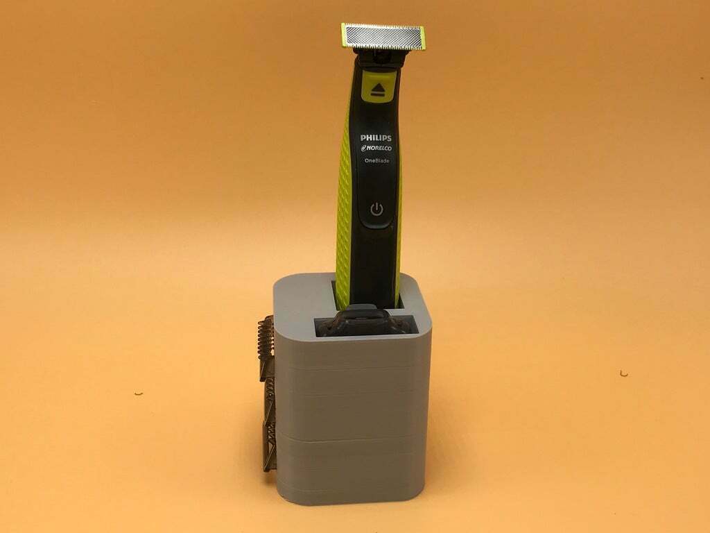 🛁 Philips OneBlade Stand with Storage・Free STL File for ・Cults