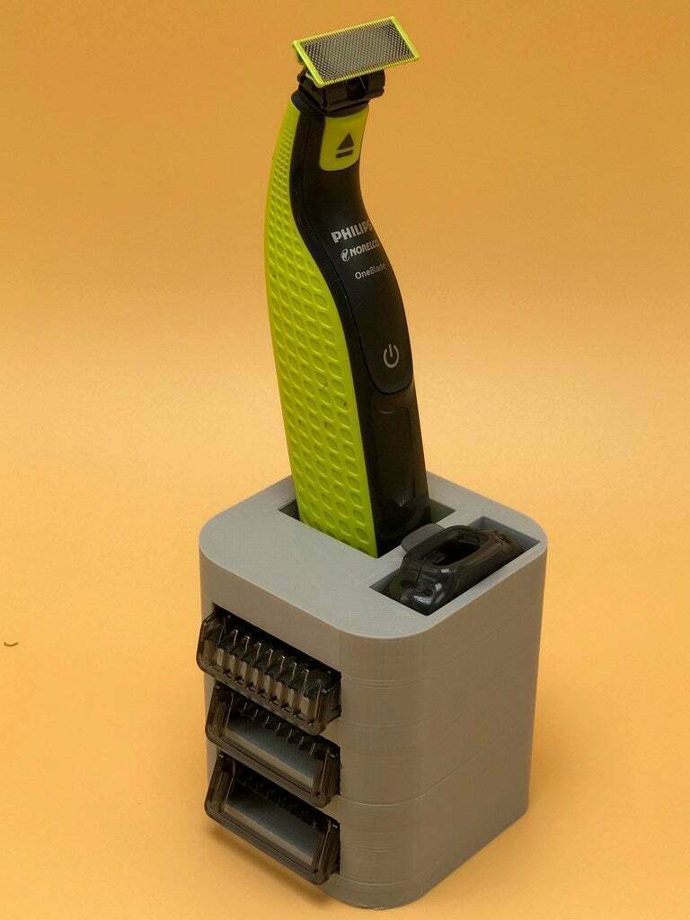 🛁 Philips OneBlade Stand with Storage・Free STL File for ・Cults